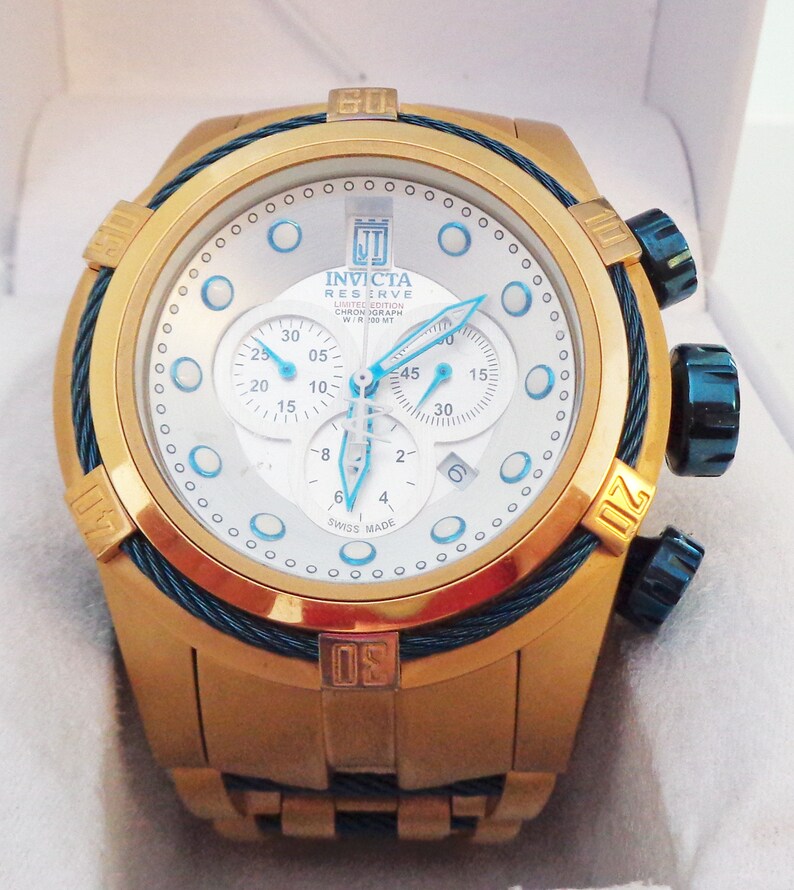 Invicta Swiss Chronograph Model 14426 Limited Edition Jason Taylor - Etsy