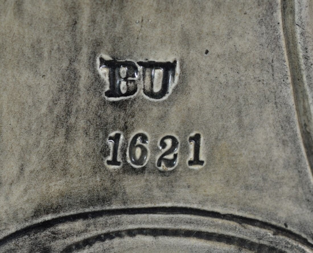 Urbach Bros. German Majolica Bust 16" of Lady With Mandolin - Etsy