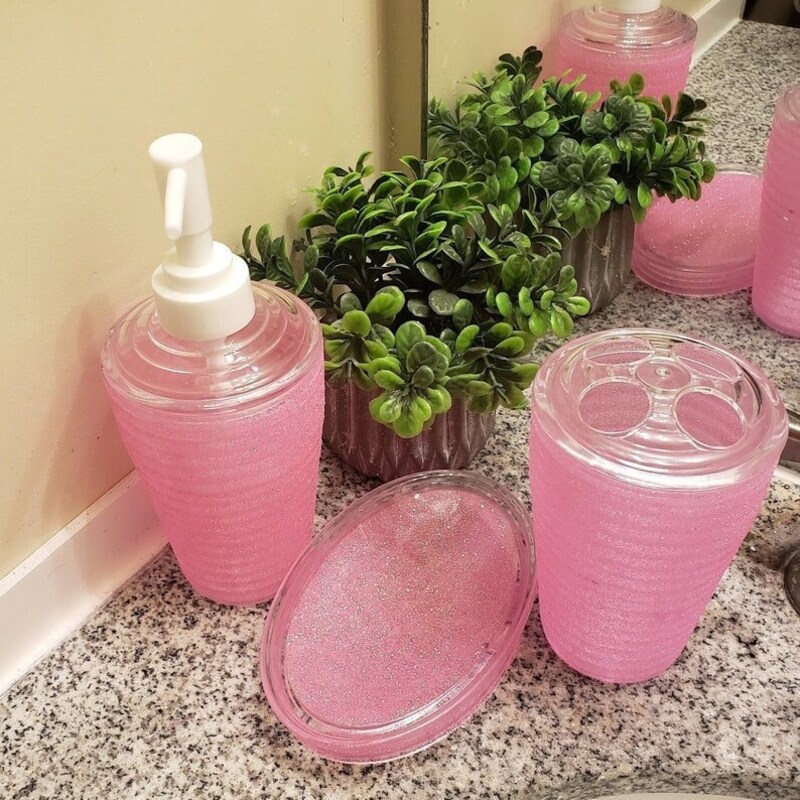 Pink Bathroom - Etsy