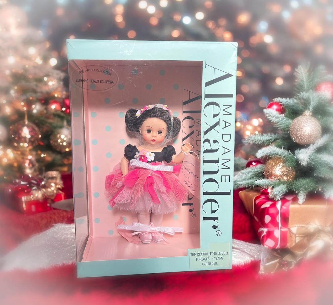 BLUSHING PETALS BALLERINA Madame Alexander Doll New in Original Box ...