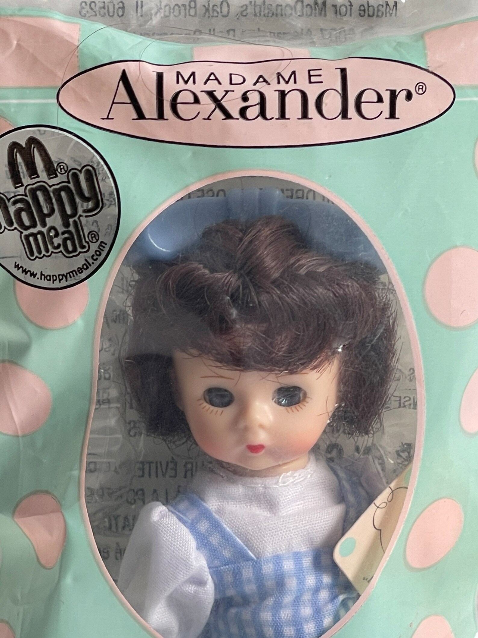 Beautiful Madame Alexander Wizard Of Oz Mcdonalds Doll Dorothy Etsy