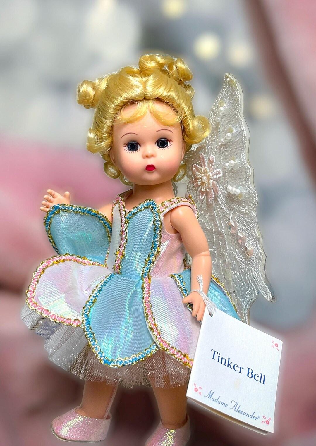 Madame Alexander “tinker Bell” Doll Tinker Bell of Peter Pan With Stand ...