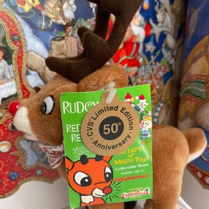 RUDOLPH the RED Nosed Reindeer CVS Limited Edition the Island of Misfit ...