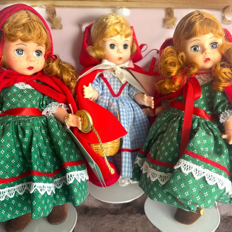 Red Riding Hood Dolls - Etsy