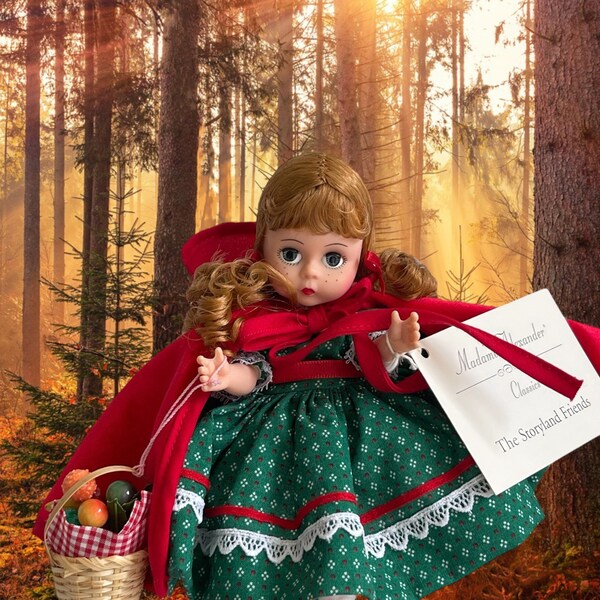 Red Riding Hood Doll - Etsy