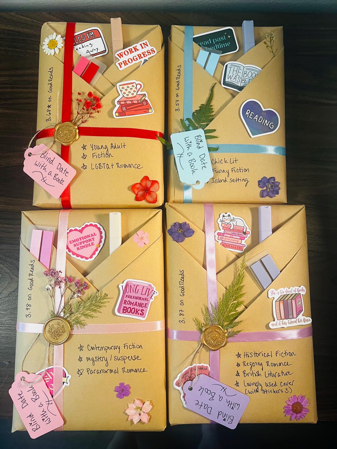 Surprise Me! Blind Date With a Book, Gift for Reader, Cozy Gifts, Gift ...