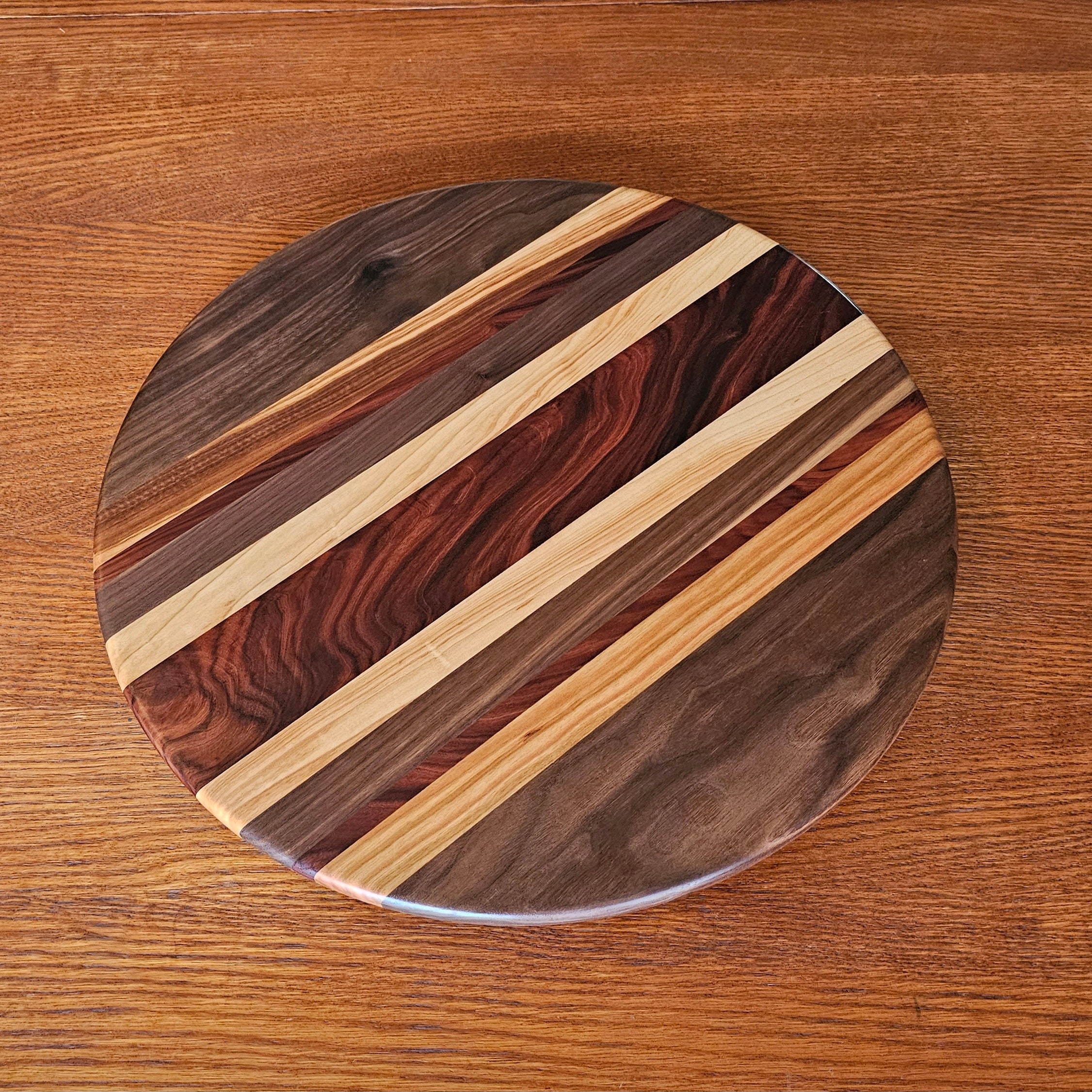 18 Lazy Susan Made From Morado Cherry & Walnut - Etsy