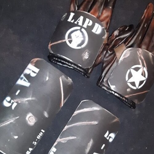 NCR Ranger Veteran Arm Armor Leather Gloves - Etsy