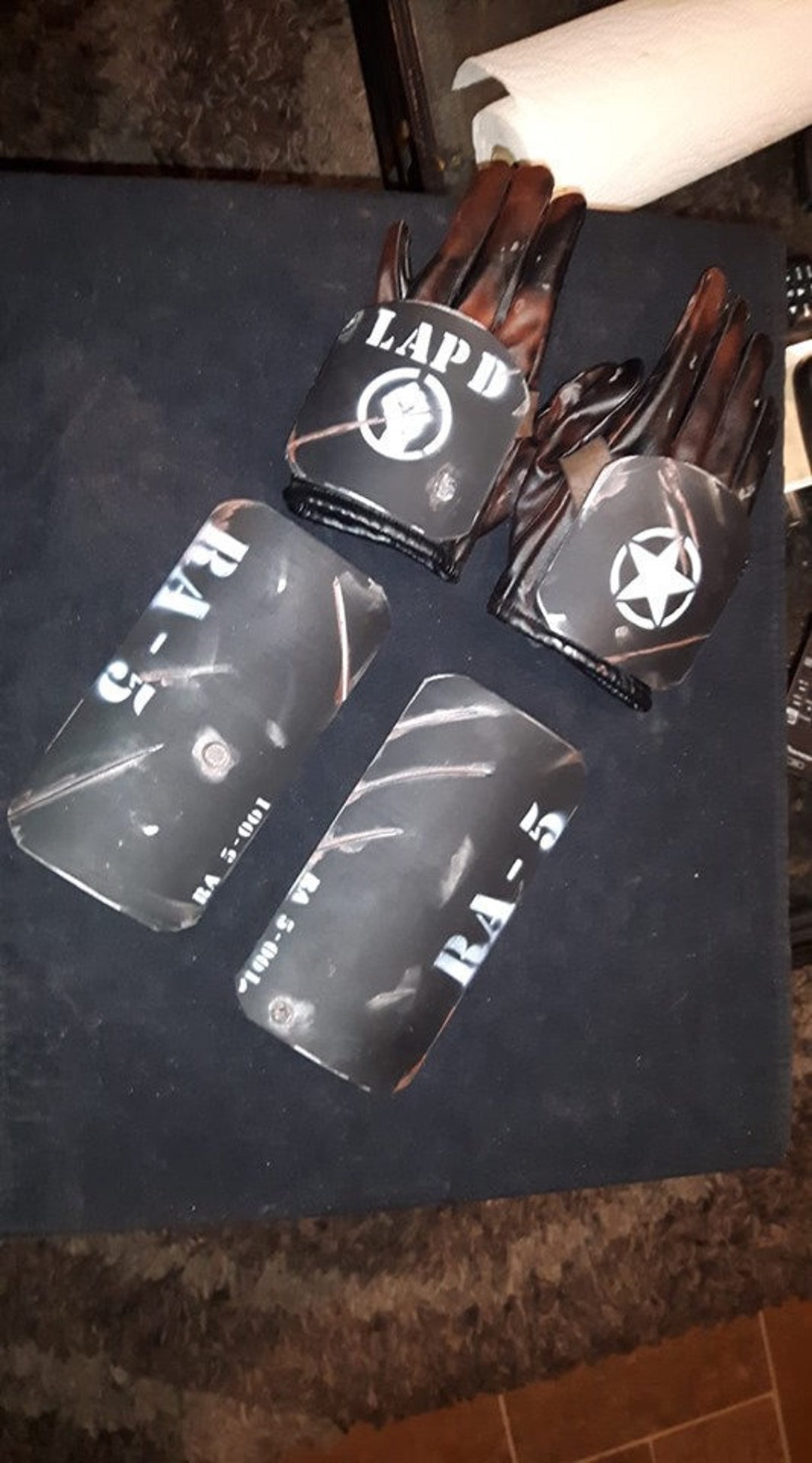 NCR Ranger Veteran Arm Armor Leather Gloves - Etsy