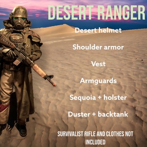Handmade NCR Ranger Cosplay Costume: Veteran, Desert, or Elite Riot - Etsy