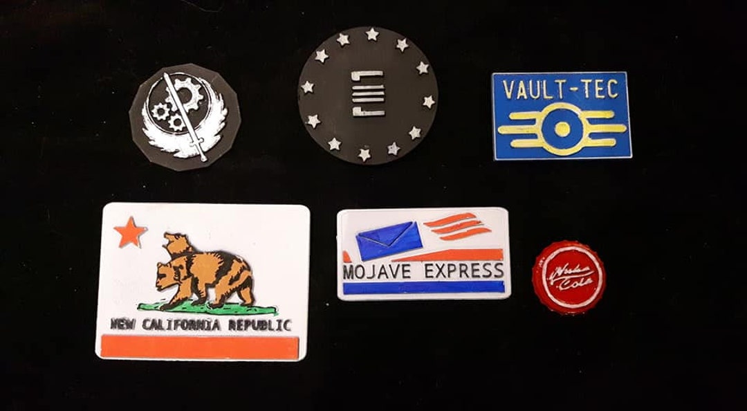 Patch Badge Set, Pack of 10 + Nukacap - Etsy