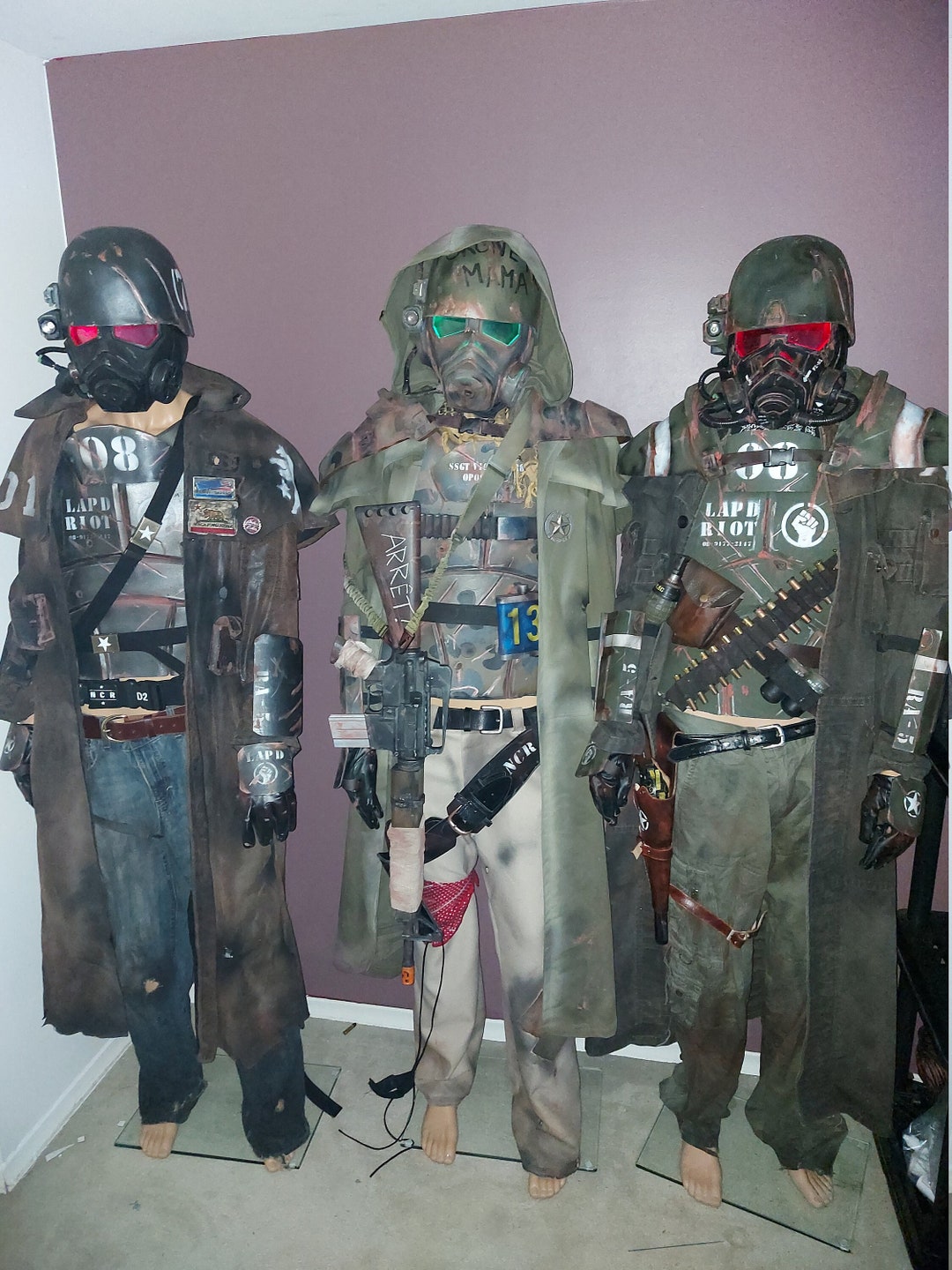 NCR Ranger Cosplay. Veteran Desert and Elite Riot Options - Etsy Australia