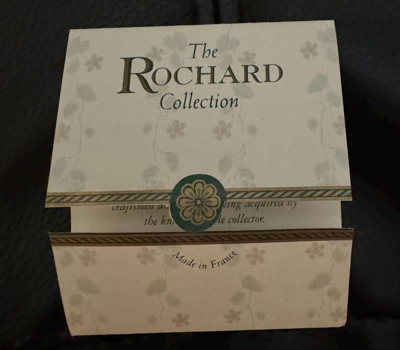 Limoges Porcelain Tabatiere (tobacco Box) Rochard Collection - Blooming ...