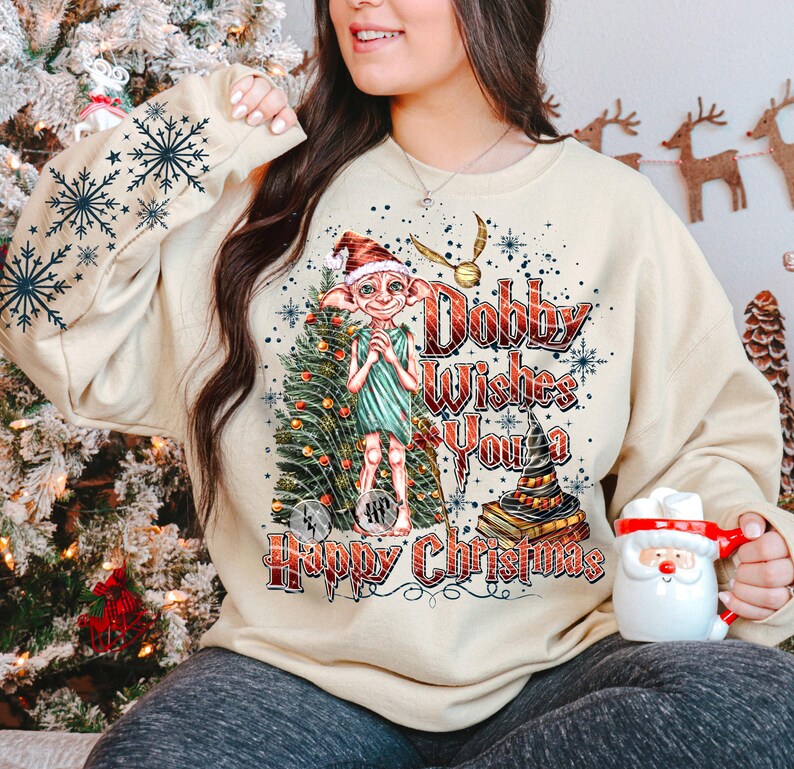 Dobby Wishes You A Happy Christmas - Etsy