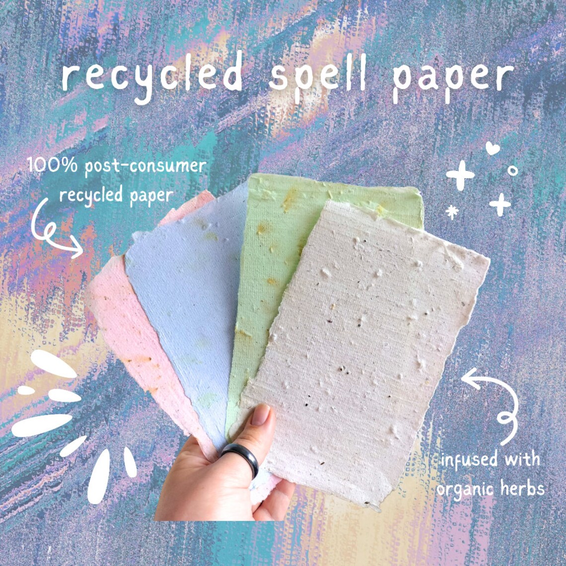 3-PACK Variety Pack Intention Paper, Manifestation Paper, Spell Paper ...