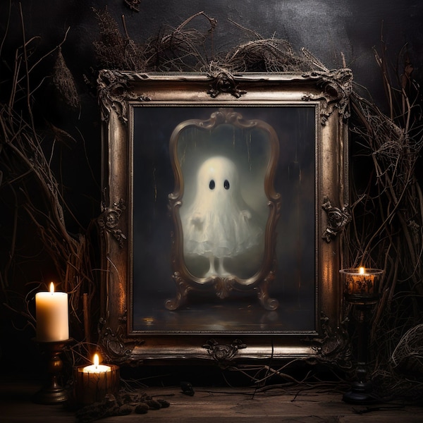 Ghost in the Mirror - Etsy
