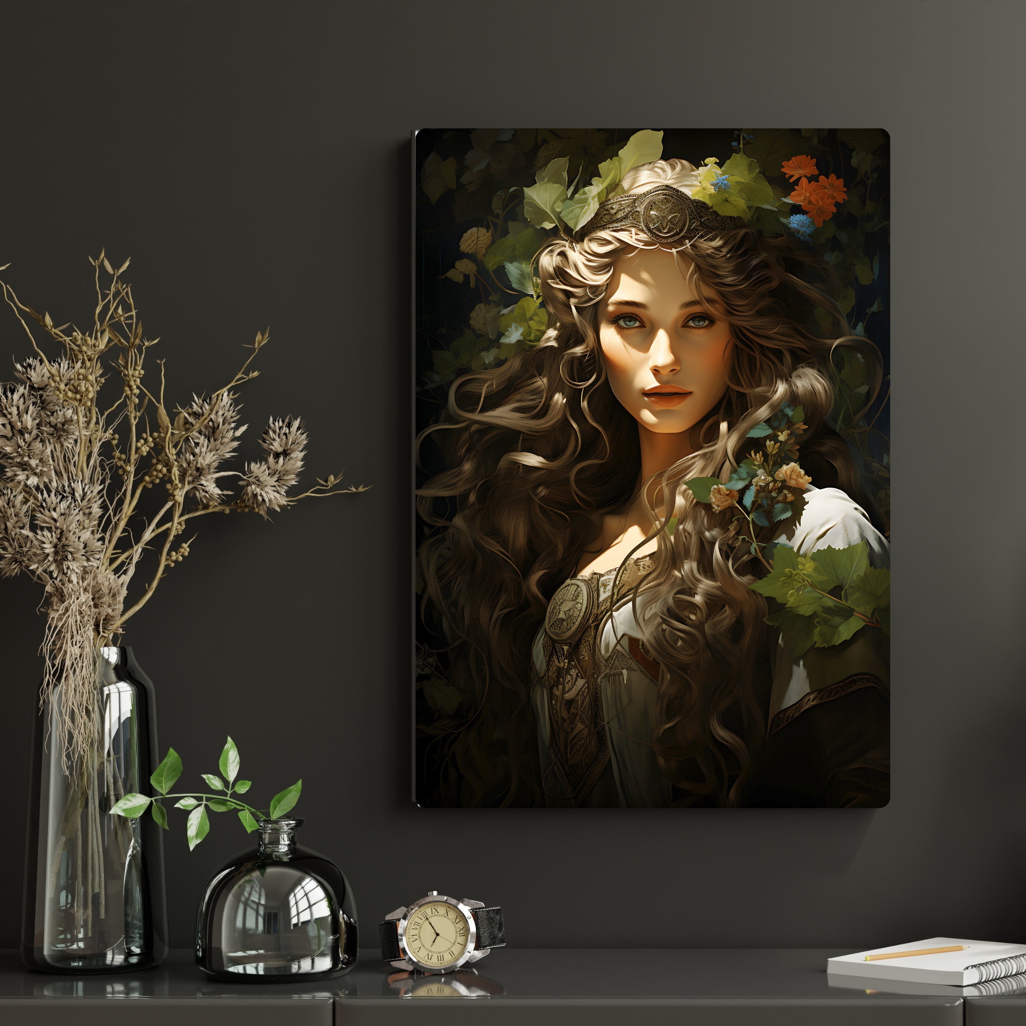 Aine Celtic Goddess Art Print: Irish Summer Fertility (digital Download ...