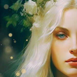 Goddess Oonagh Art Print: Irish Fairy Queen, Celtic Mythology ...