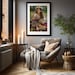 Goddess Ostara Spring Equinox Art Print: Easter Decor (digital Download ...