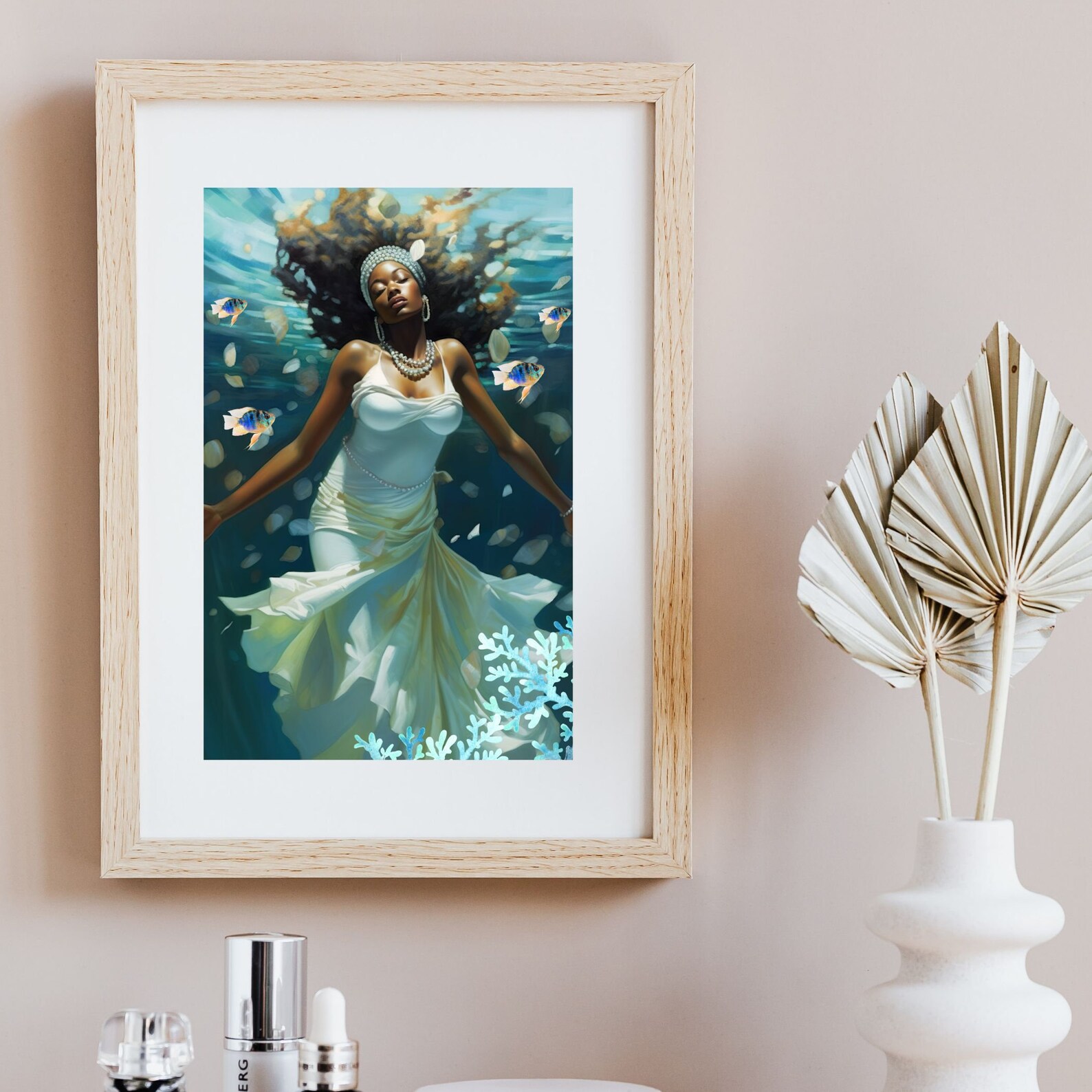 Orisha Yemaya V.2 African Orisha Art Yemoja River Ocean - Etsy