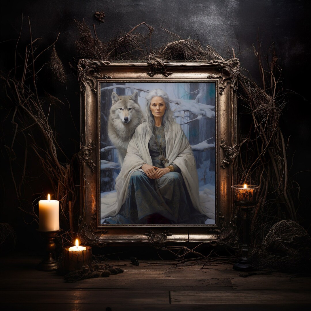 Queen of Winter Cailleach Beara Morana, Goddess, Irish, Scottish, Hag ...