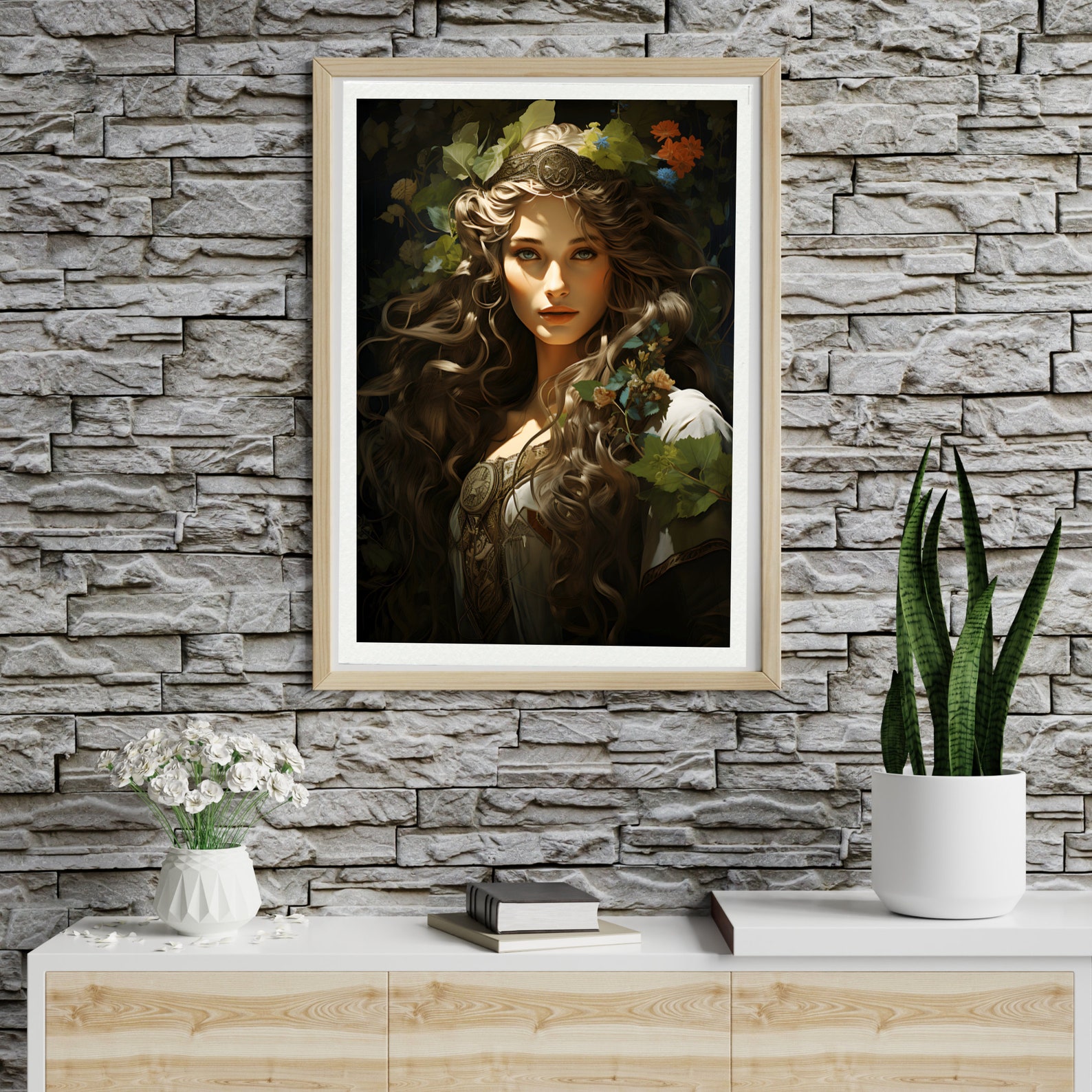 Aine Celtic Goddess Art Print: Irish Summer Fertility (digital Download ...