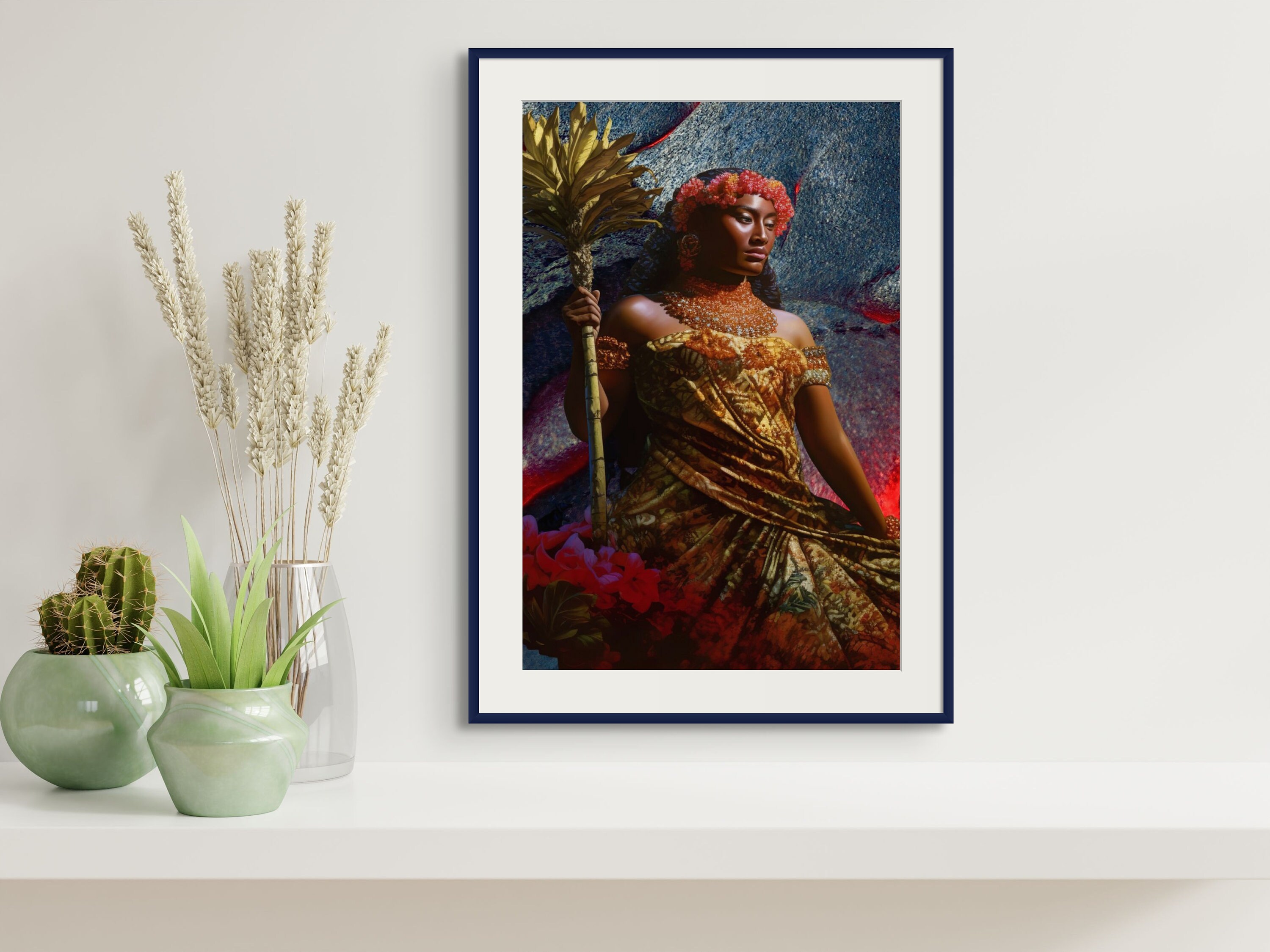Goddess Pele | Hawaiian Volcano Goddess, Printable Art, Creation ...