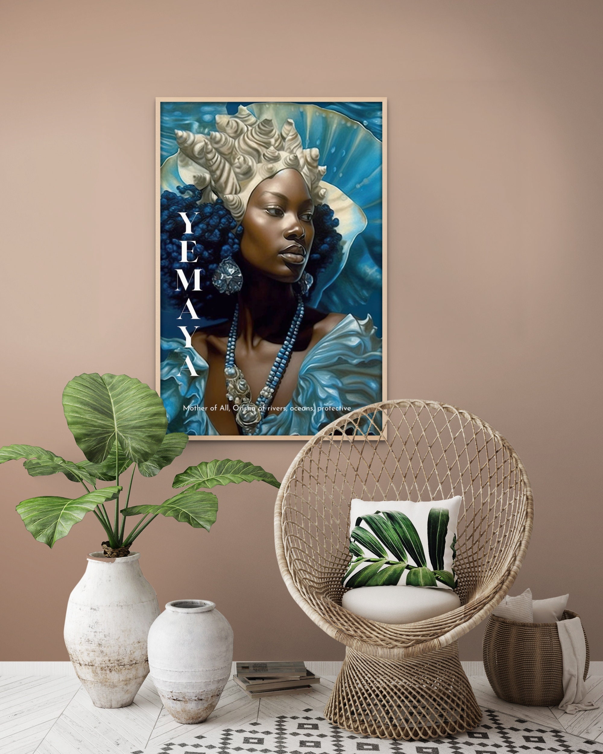 Goddess Yemaya Orisha Yemoja Ocean Goddess African Orisha - Etsy