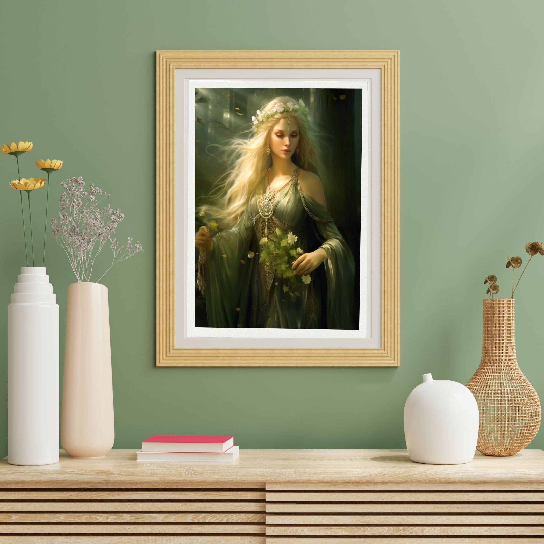 Goddess Oonagh Irish Goddess of Fairies Fey Goddess Oonagh - Etsy