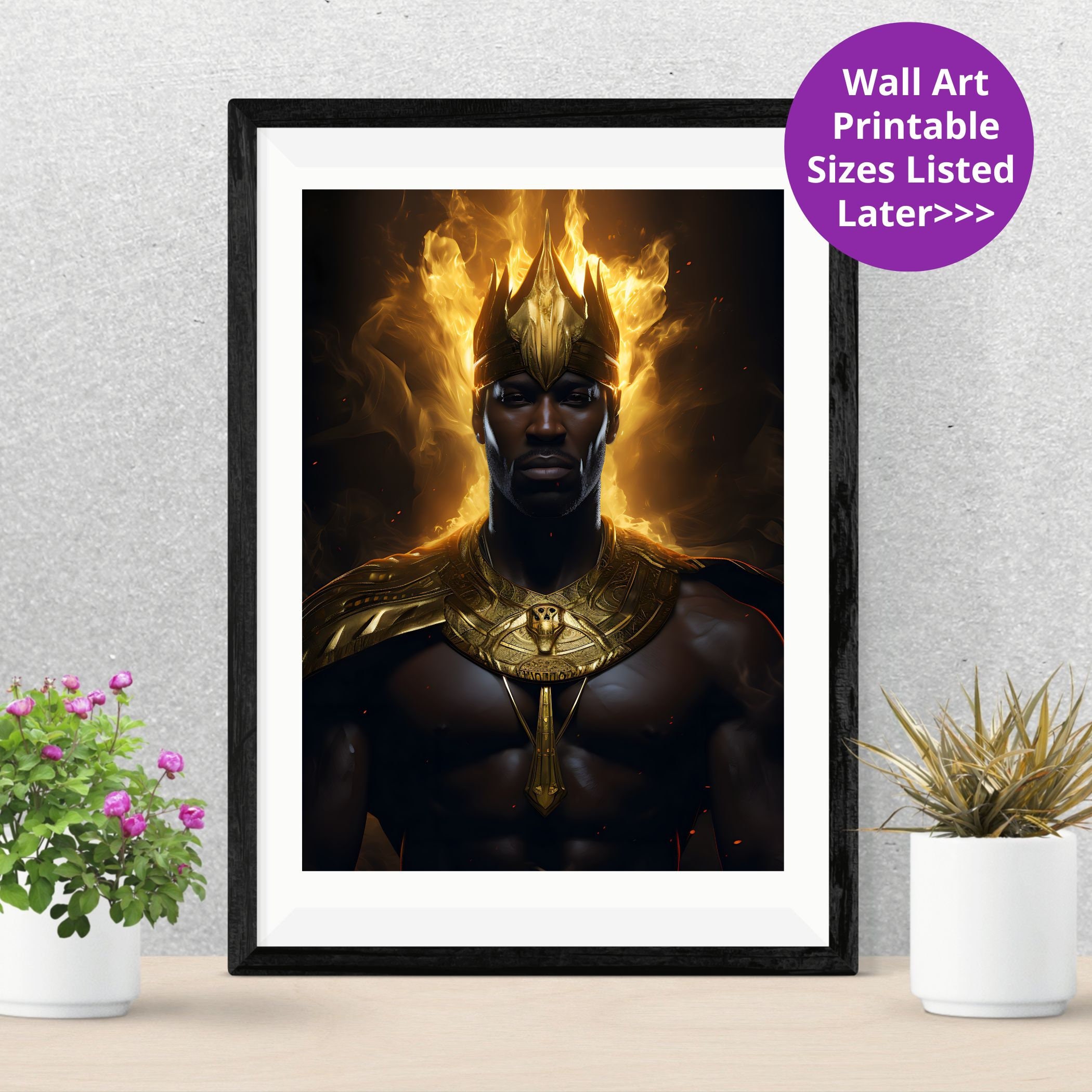 Shango Orisha of Thunder, African God of Fire, Virility, War, African ...