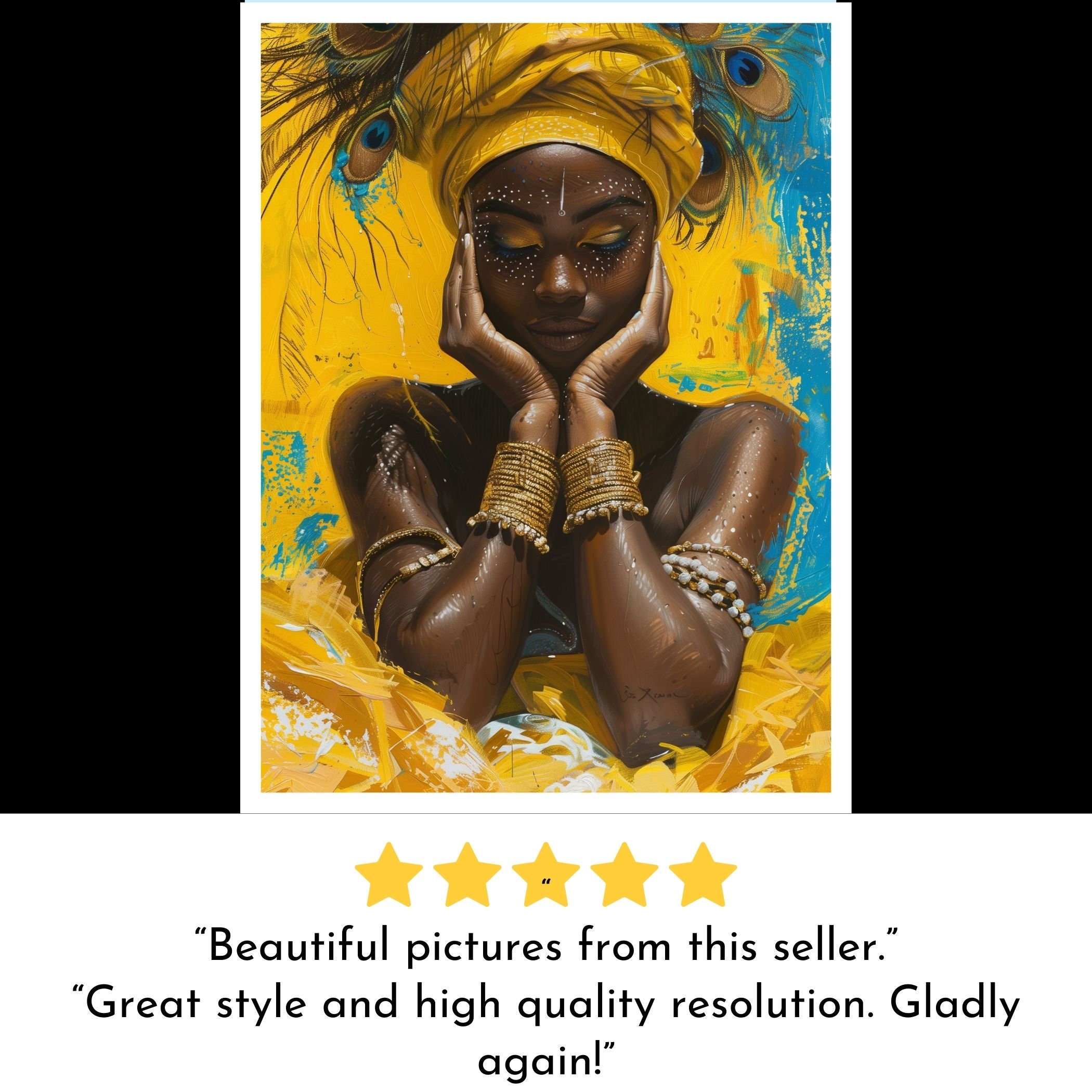 Orisha Oshun, African Orisha Art, Oshun, African Goddess, Goddess of ...