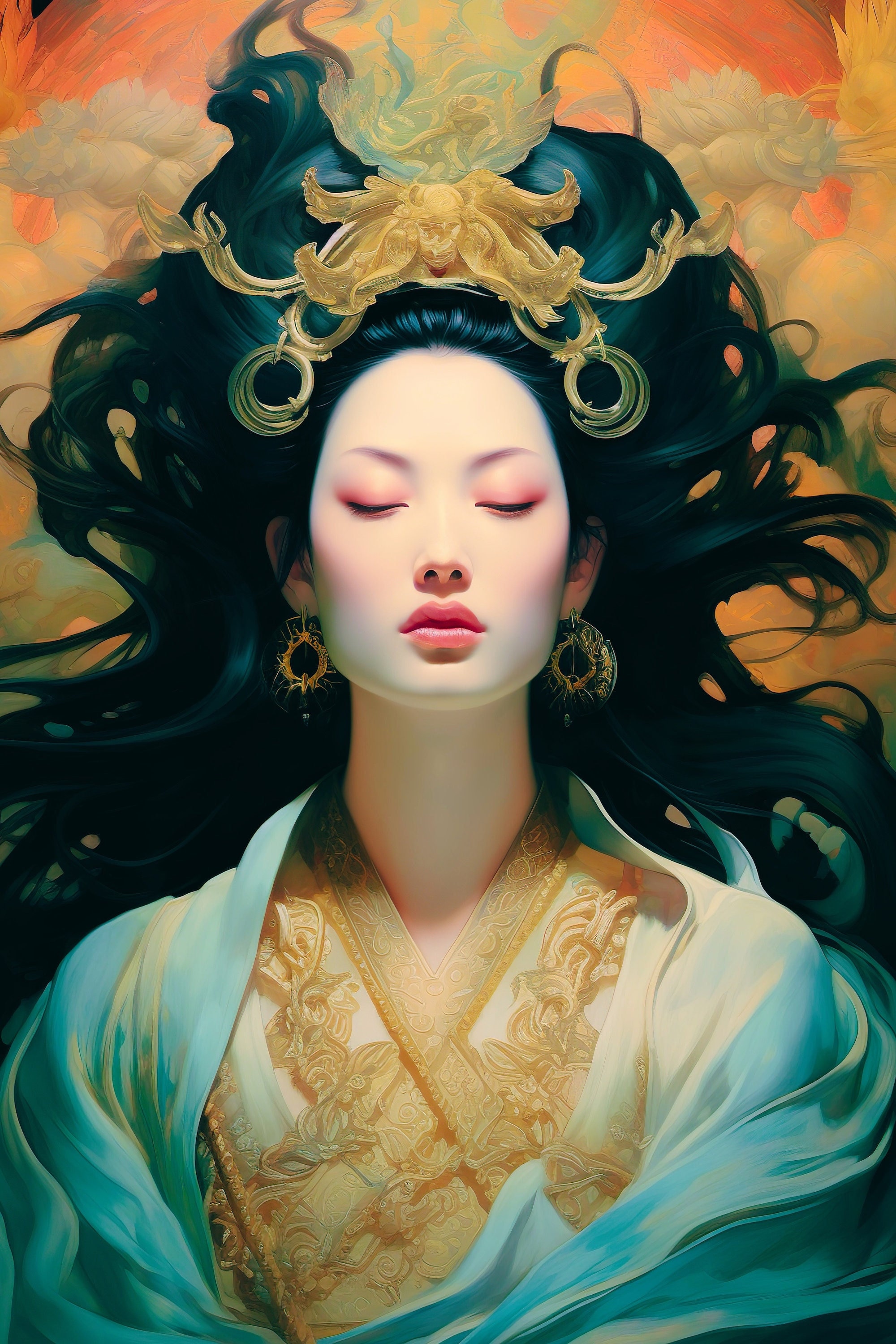 Goddess: Kwan Yin, Goddess Art, Goddess Compassion, Guan Quan Yin ...