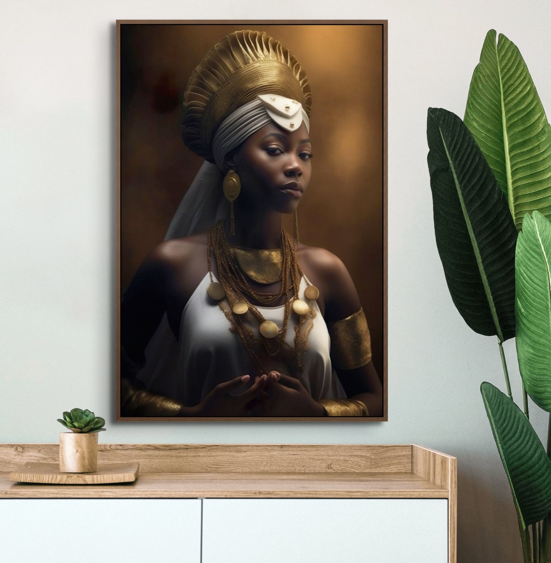 Temple Priestess Art Print: Divine Feminine Spiritual Decor (digital ...