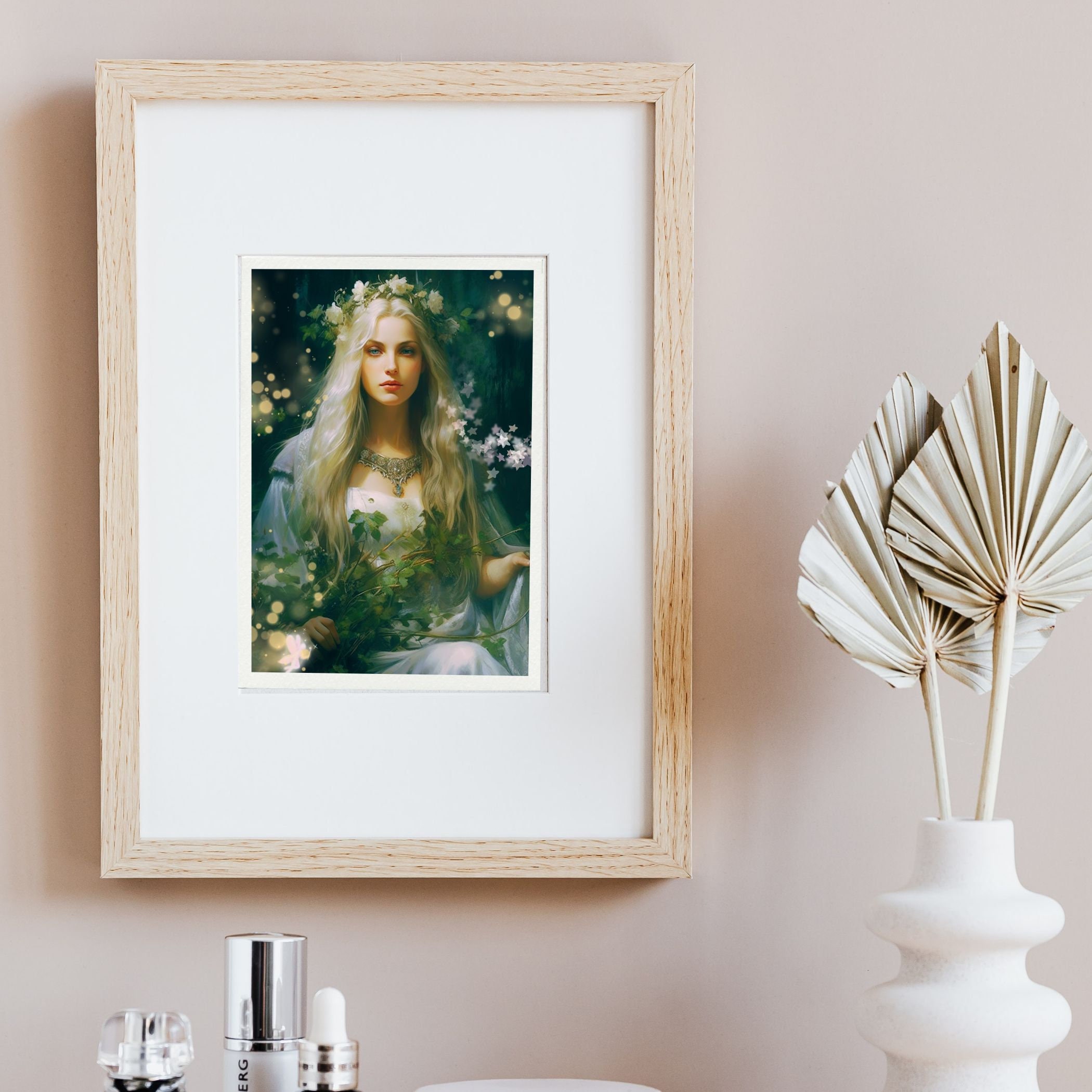 Goddess Oonagh Art Print: Irish Fairy Queen, Celtic Mythology ...