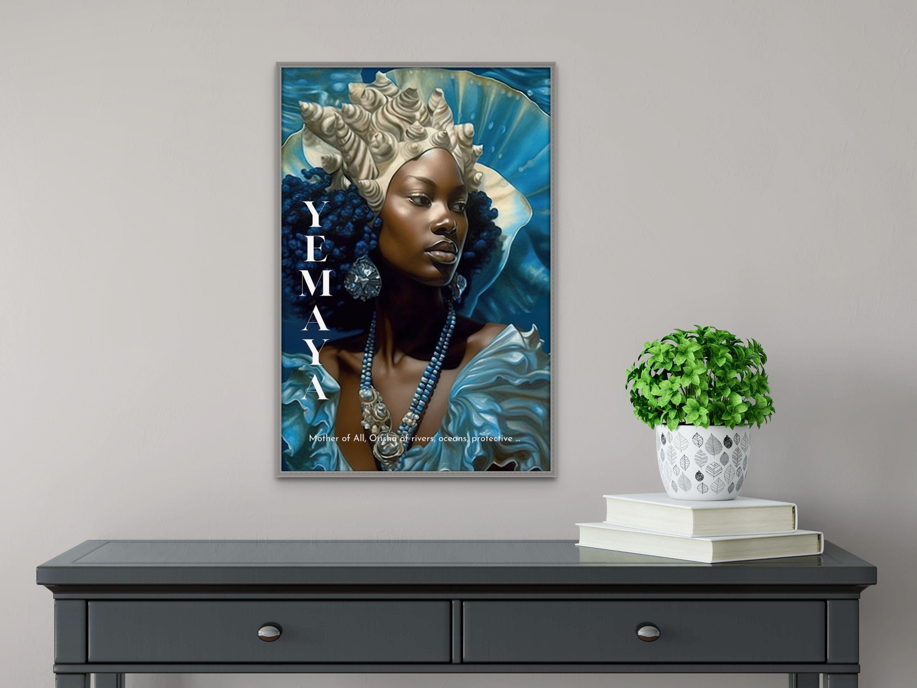 Goddess Yemaya Orisha Yemoja Ocean Goddess African Orisha - Etsy