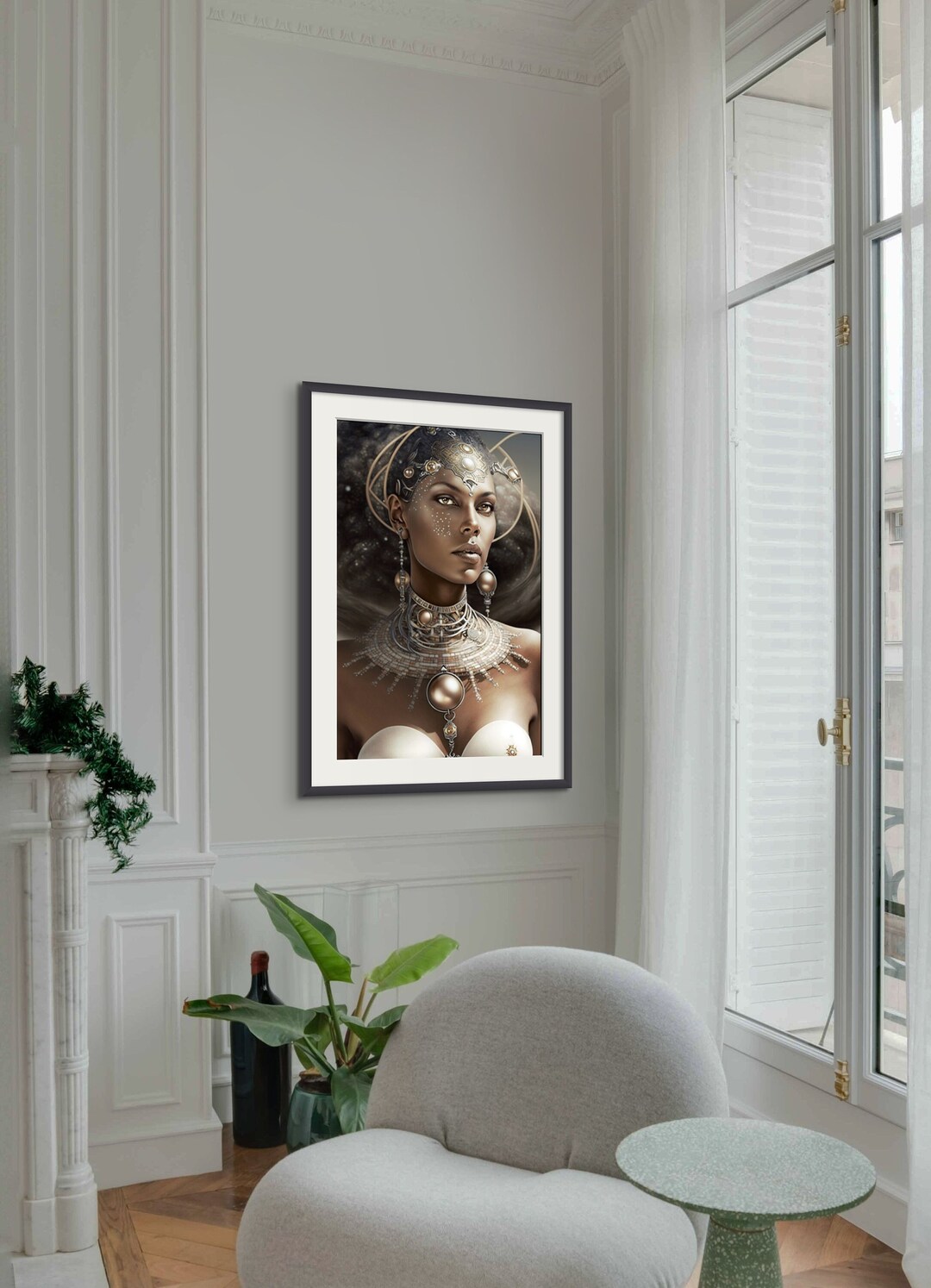 Brazilian Sci-fi Art, Alien Goddess 3: Goddess Art, Space Art ...