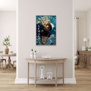 Goddess Yemaya, Orisha Yemoja, Ocean Goddess, African Orisha Art ...
