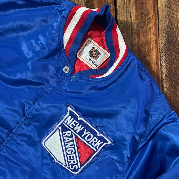 Ny Rangers Bomber Jacket - Etsy