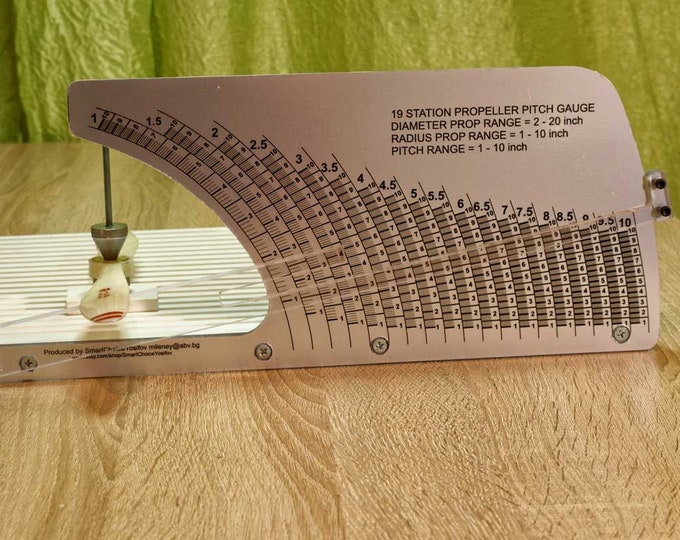 Propeller Pitch Gauge Measure up to a 20 Diam, Pitch up to 10'', Pitch ...
