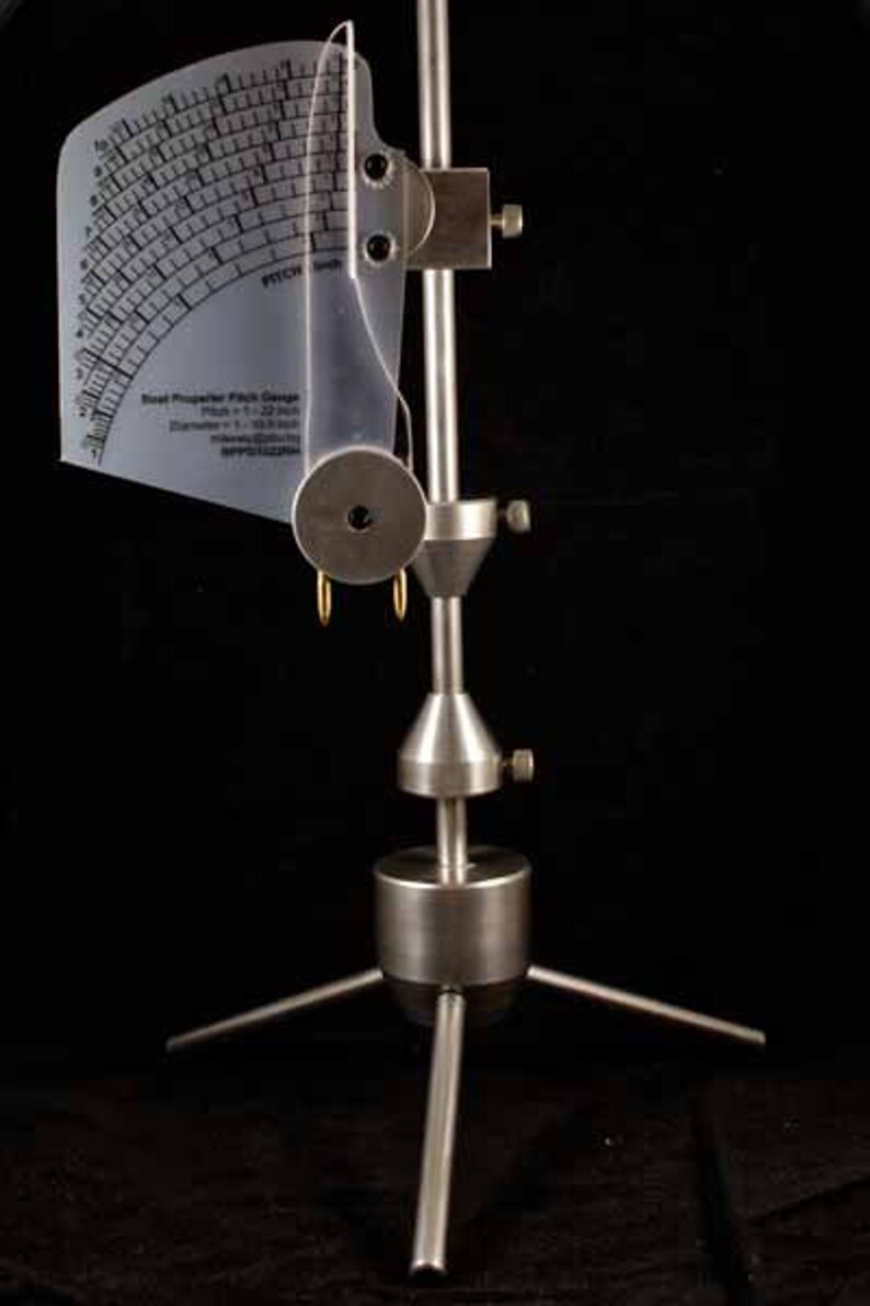 Boat Prop Pitch Gauge up to 10 1/4 In, Integrated Bearing in Arrow, Two ...