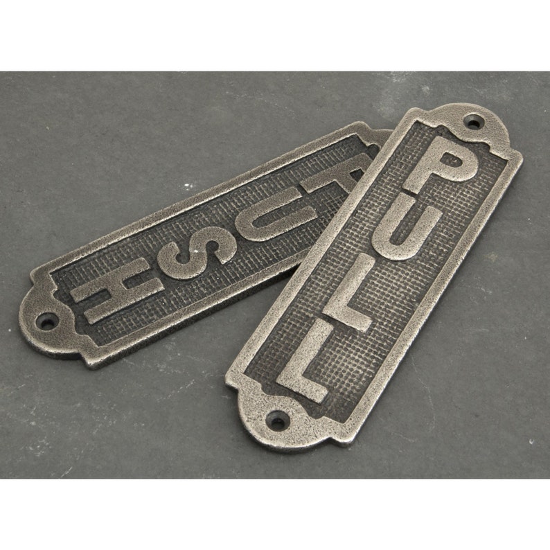 Pull Sign - Etsy