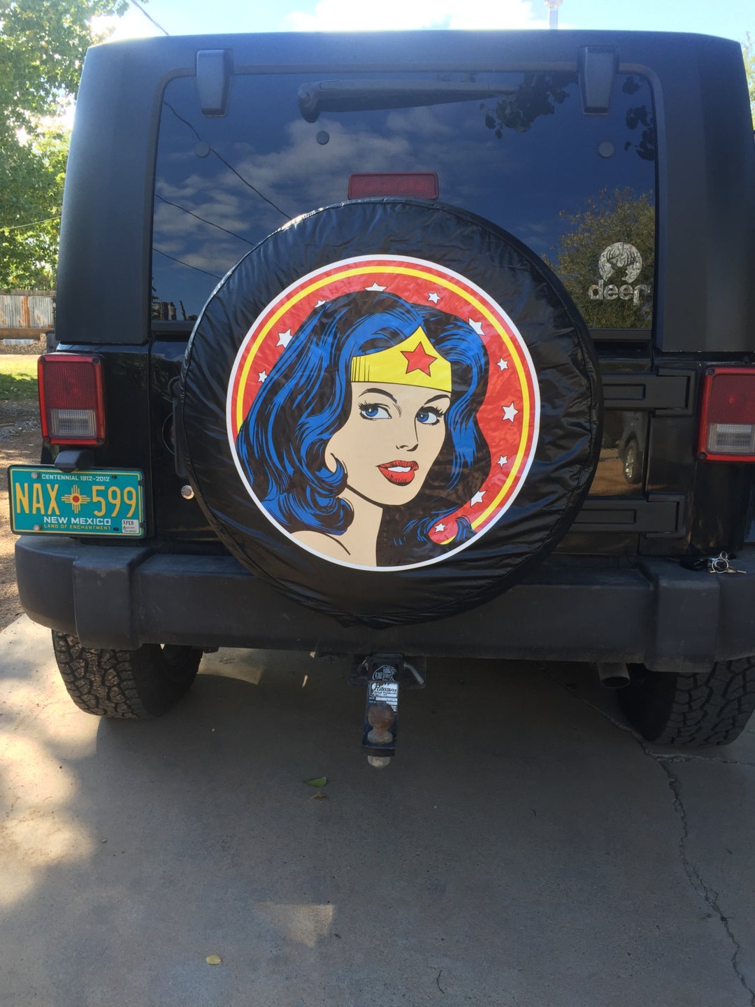 Wonder Woman Tire Cover - Etsy