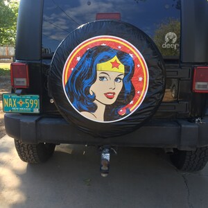 Wonder Woman Tire Cover - Etsy