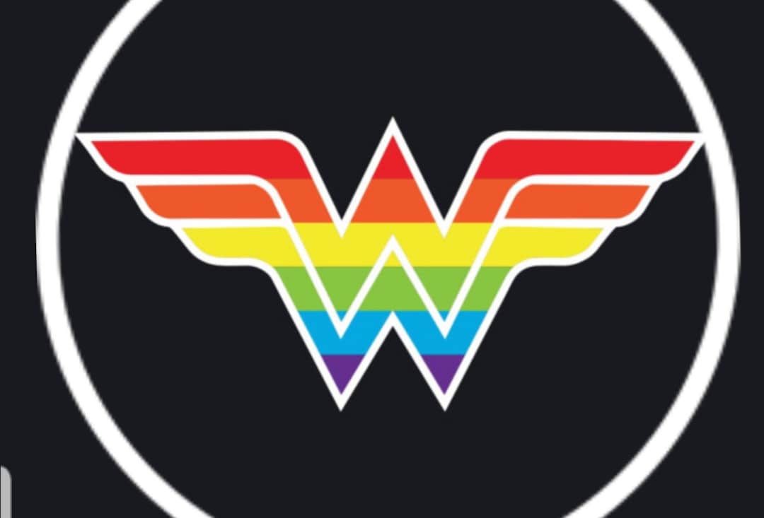 Wonder Woman Rainbow Pride Tire Cover - Etsy