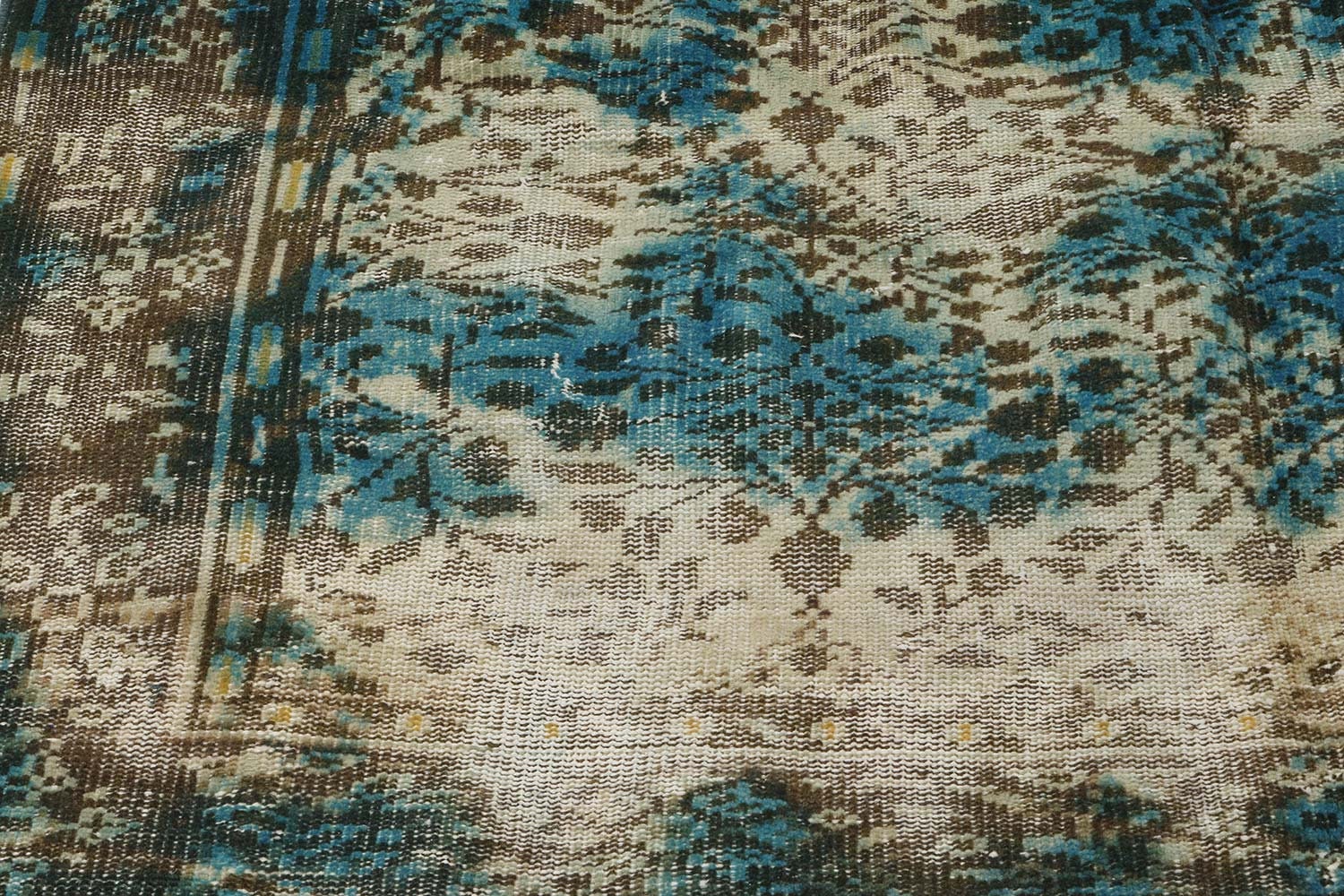 9x5 Feet Dark Blue Area Rug Teal Rug 8.8x5.3 Ft Blue Rug - Etsy