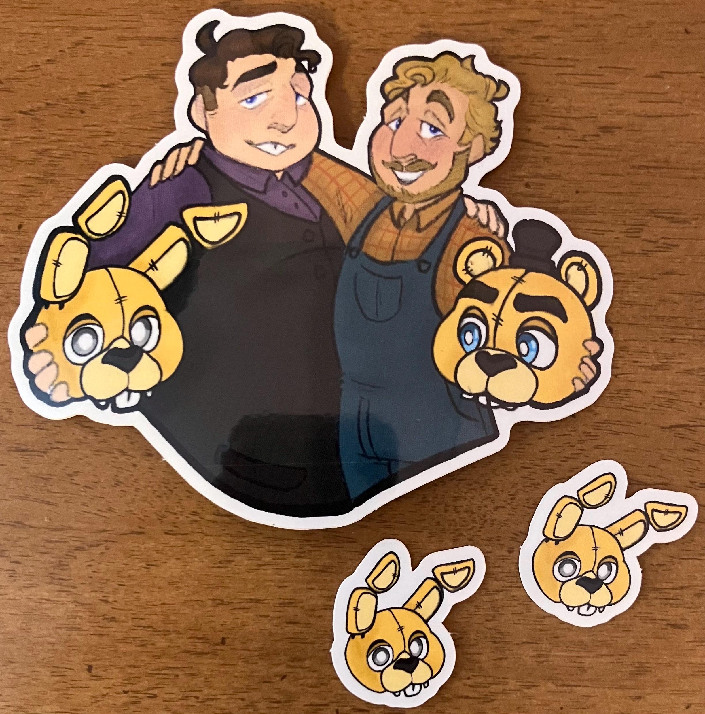 Henry and Afton Sticker Bundle - Etsy