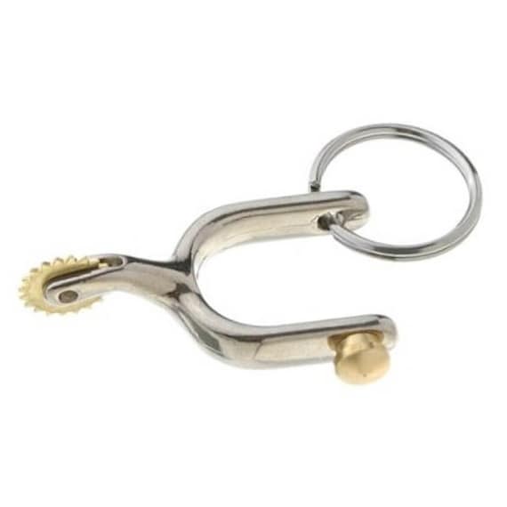 3 Western Moveable Spur Keychains in Different Colors | Etsy