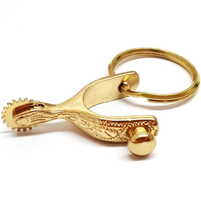 3" Western Moveable Spur Keychains in Different Colors and Finishes - Etsy