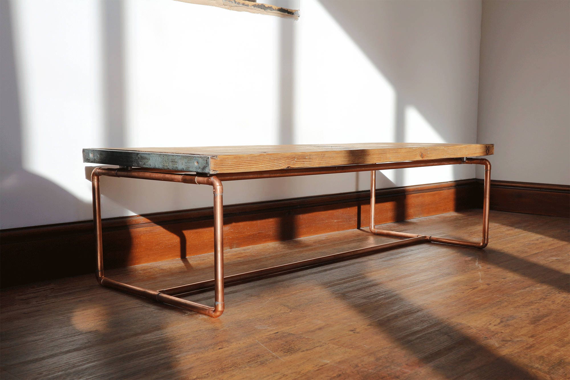 Copper Pipe Coffee Table | Etsy