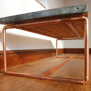 Copper Pipe Coffee Table - Etsy UK